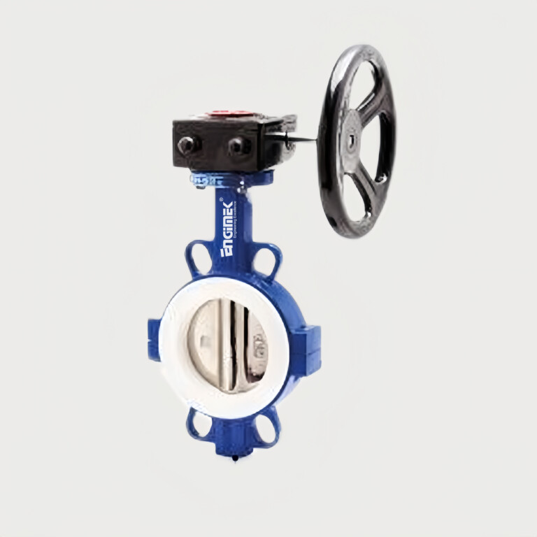 2-Piece PTFE/PFA/FEP Lined Butterfly Valve - Engimek Valves