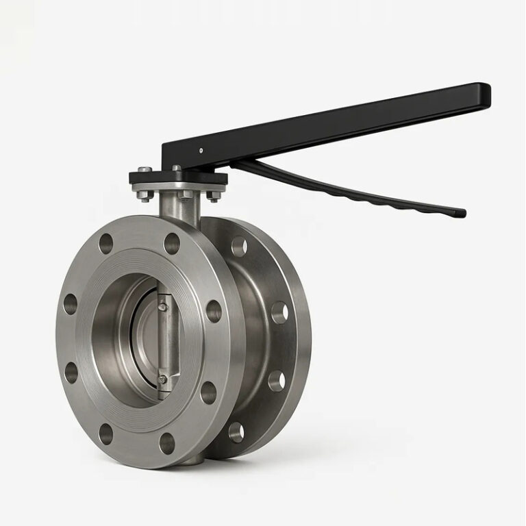 Triple Offset Double Flanged Butterfly Valve | Engimek Valves